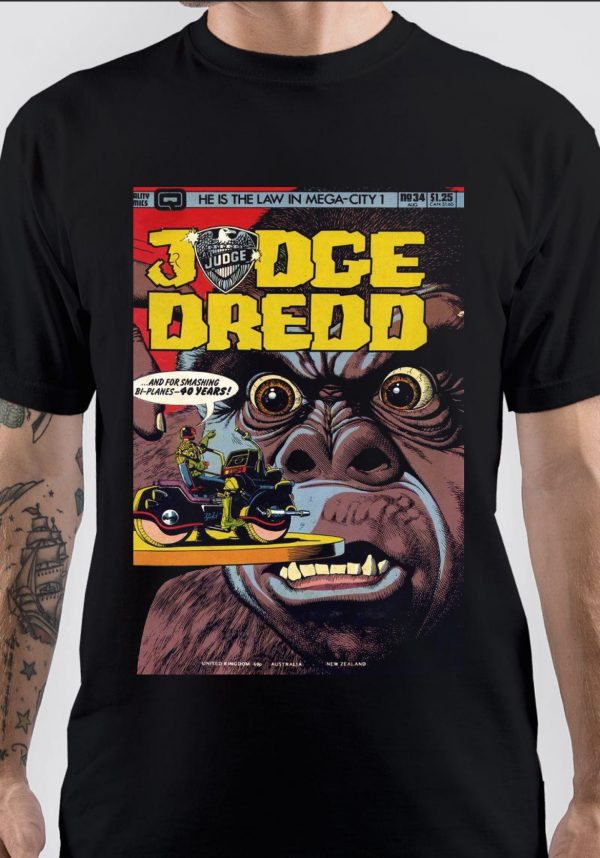 Judge Dredd T-Shirt | Swag Shirts