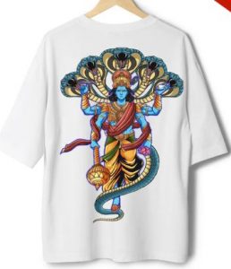 KRISHNA VASUKI OVERSIZED T-Shirt | Swag Shirts