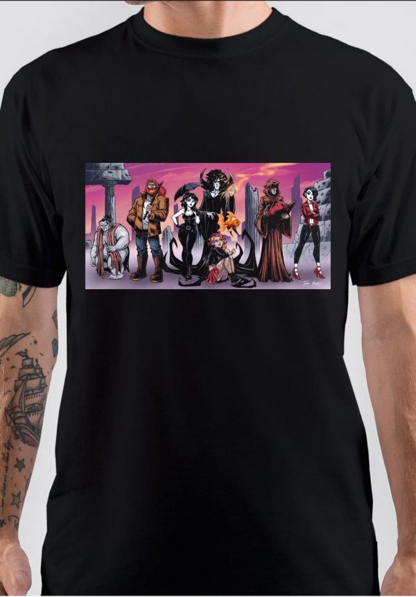 The Sandman Black T-Shirt | Swag Shirts
