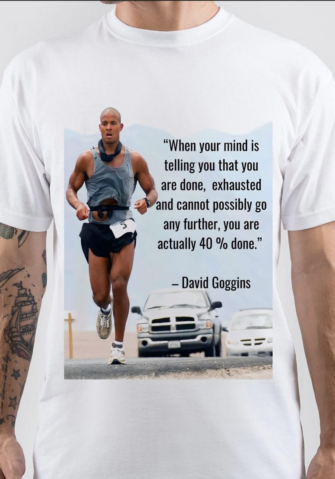 David Goggins T-Shirt | Swag Shirts