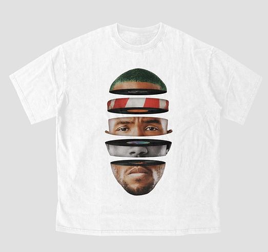 Frank Ocean Face Oversized T-Shirt | Swag Shirts