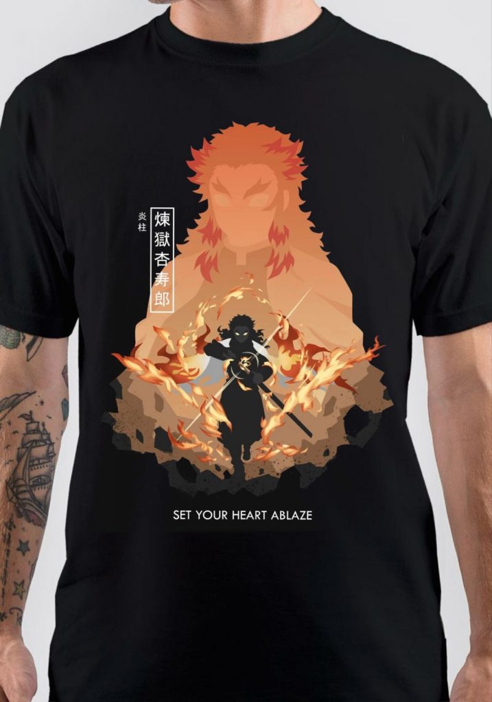 Kyōjurō Rengoku T-Shirt | Swag Shirts