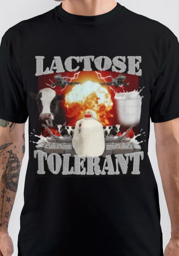 Cow Milk Lactose Tolerant T-Shirt | Swag Shirts
