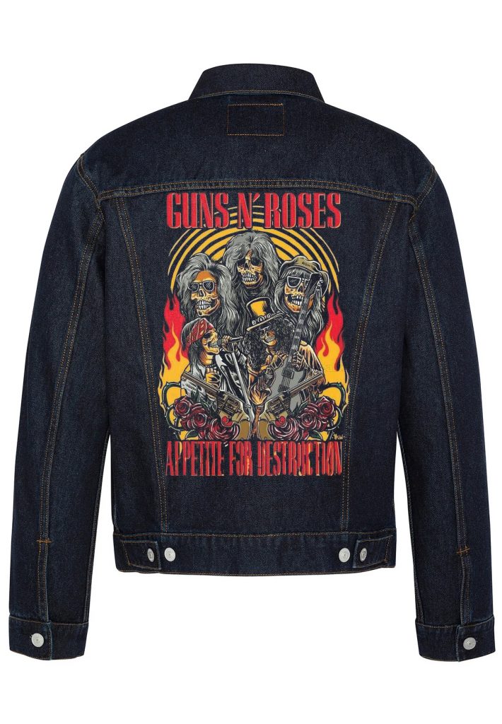 Guns N Roses Denim Jacket | Swag Shirts