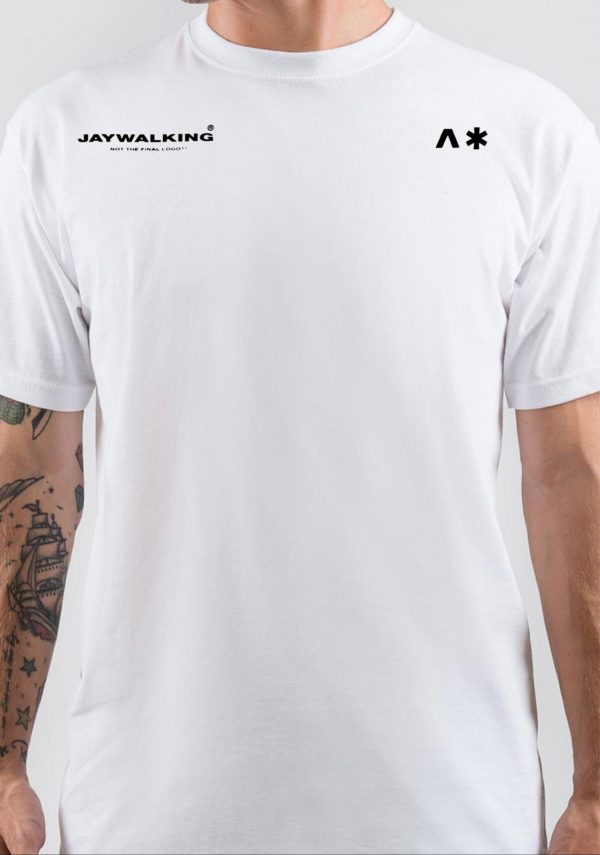 Jaywalking White T-Shirt | Swag Shirts