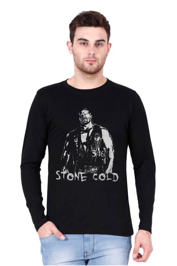 Stone Cold Full Sleeve T-Shirt | Swag Shirts