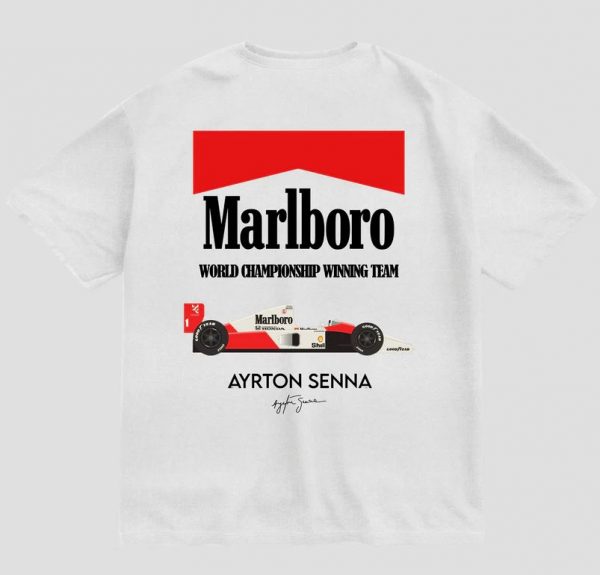 Ayrton Senna Oversized T-Shirt | Swag Shirts