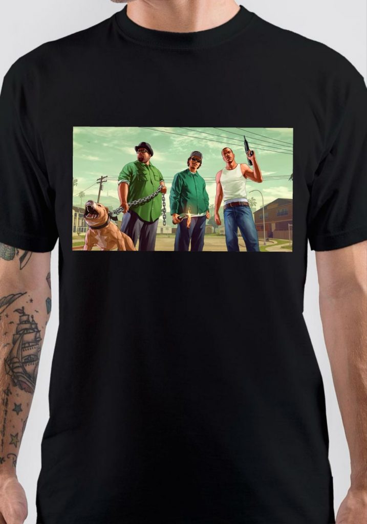 Grand Theft Auto San Andreas T-Shirt | Swag Shirts