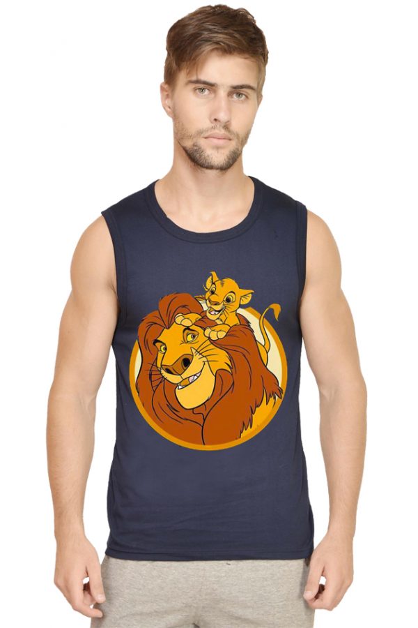 Mufasa The Lion King Gym Vest | Swag Shirts