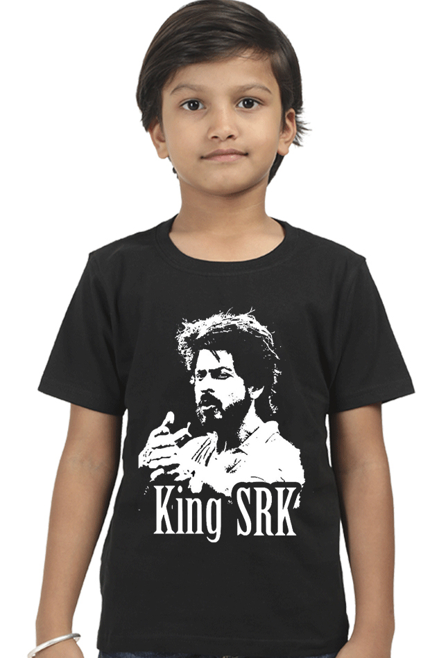 Shahrukh Khan King SRK Kids T-Shirt | Swag Shirts