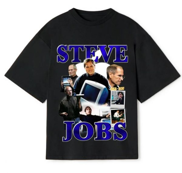 Steve Jobs Oversized T-Shirt | Swag Shirts