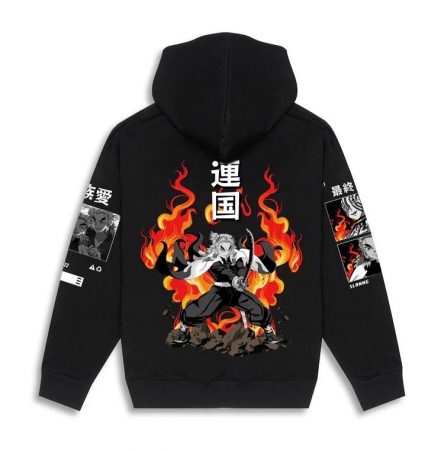 Fire Hashira Hoodie | Swag Shirts