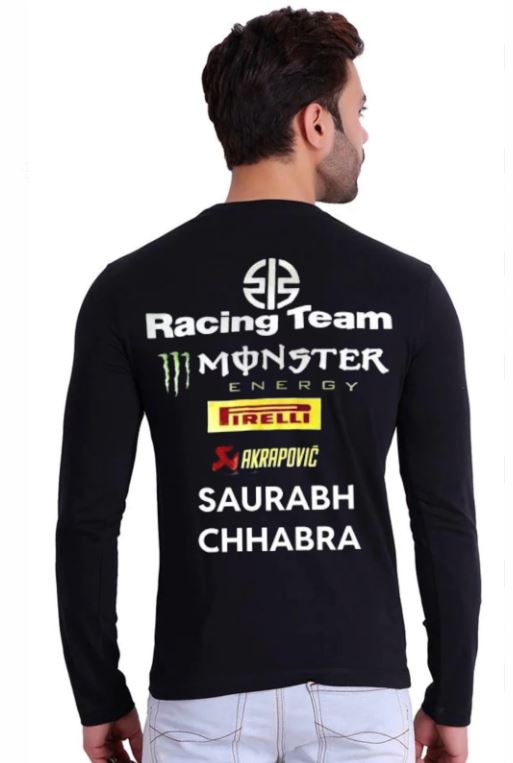 Kawasaki Racing Team Full Sleeve T-Shirt | Swag Shirts