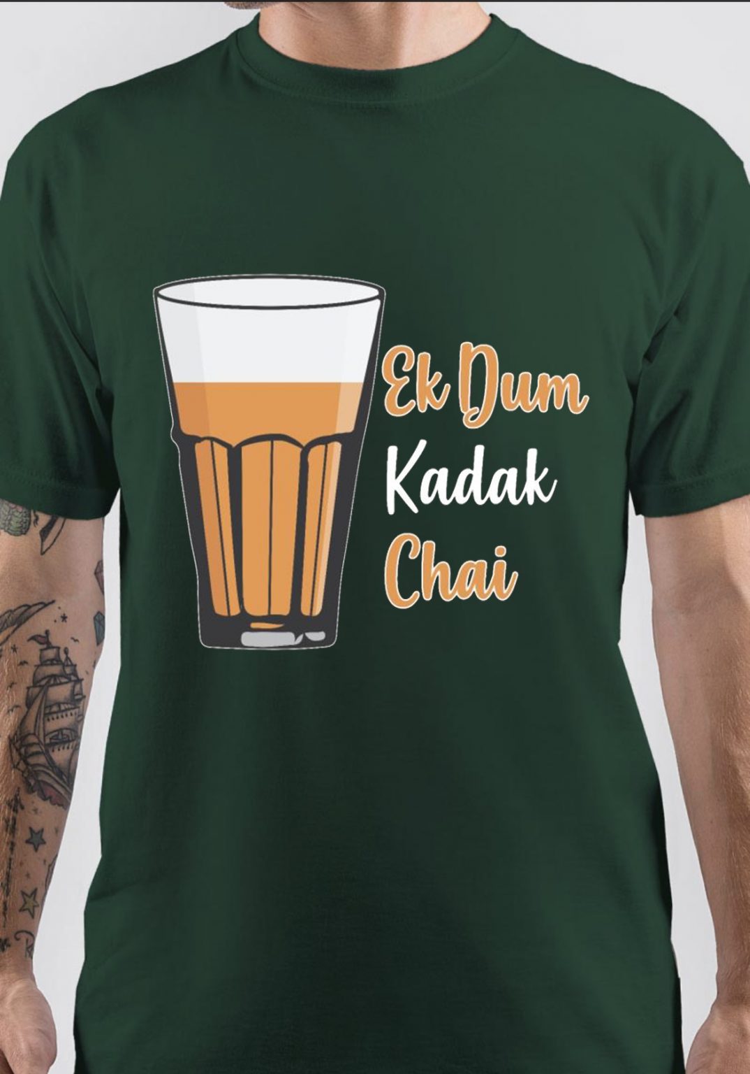 Ekdum Kadak Chai T-Shirt | Swag Shirts