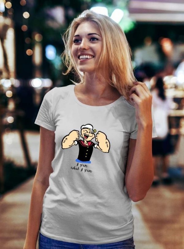 Popeye Women's T-Shirt | Swag Shirts