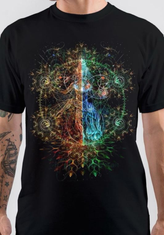 Sativa - Shiva Mantra ॐ X Psytrance T-Shirt | Swag Shirts