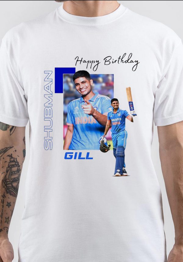 Shubman Gill T-Shirt | Swag Shirts