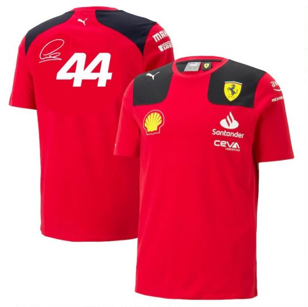 Lewis Hamilton Ferrari F1 2024 T-Shirt | Swag Shirts