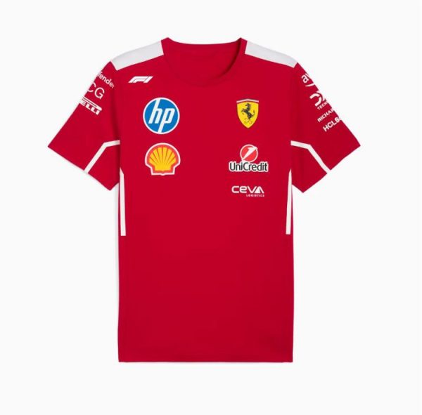 Scuderia Ferrari Formula 1 2025 T-Shirt | Swag Shirts