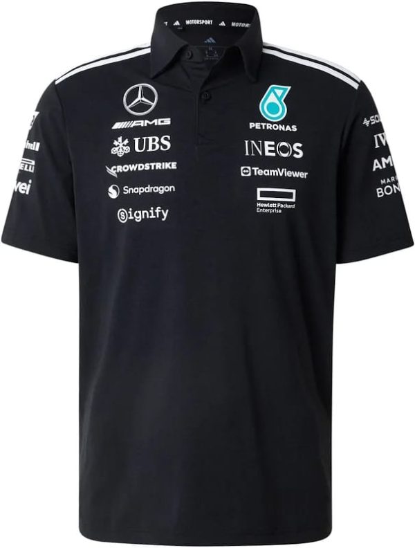 Mercedes F1 2025 Polo T-Shirt | Swag Shirts