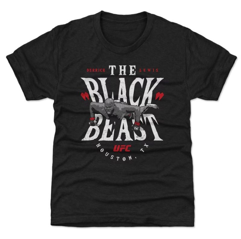 Derrick Lewis The Black Beast T-Shirt | Swag Shirts