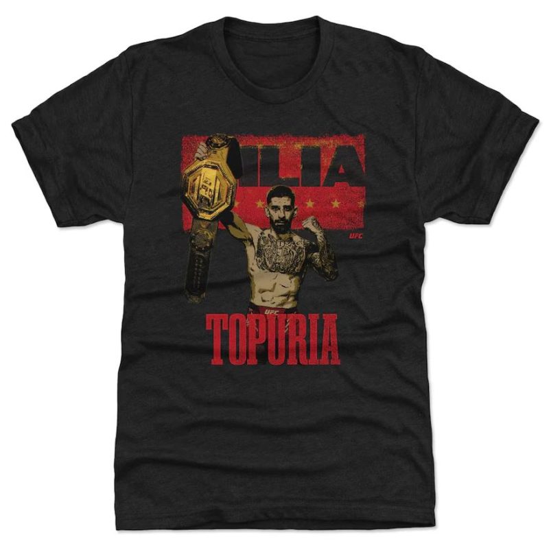 Ilia Topuria El Matador Belt T-Shirt | Swag Shirts