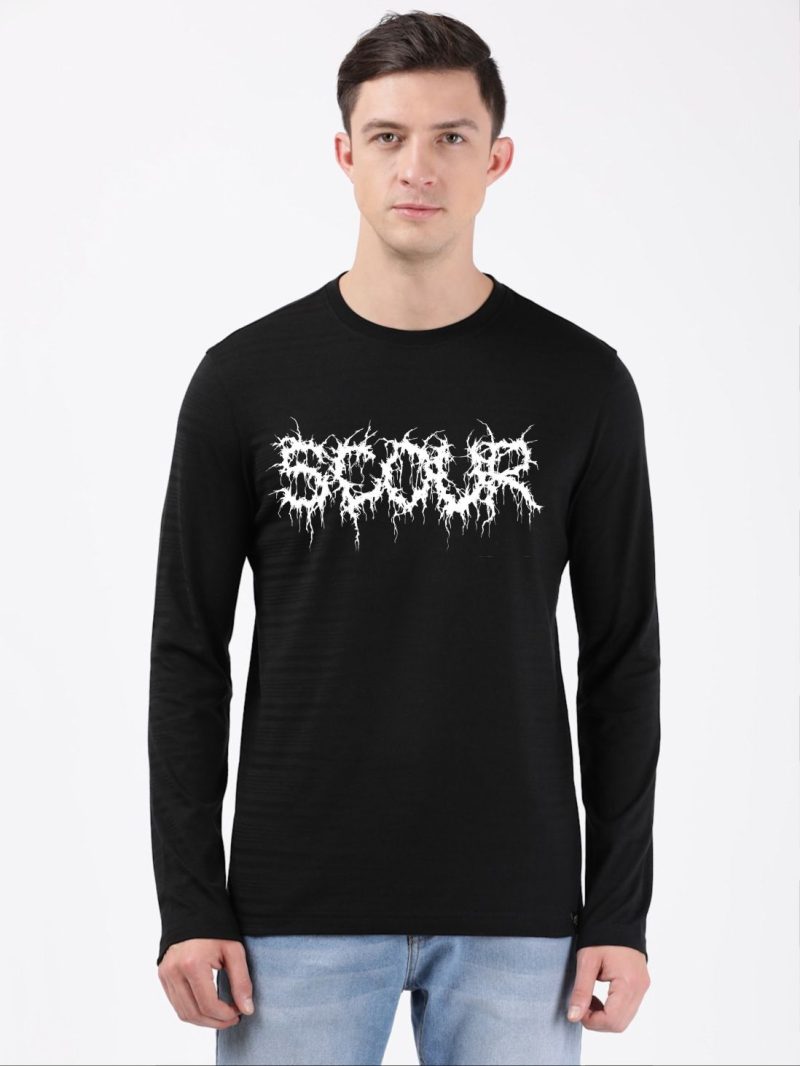 SCOUR FULL SLEEVE T-SHIRT | Swag Shirts