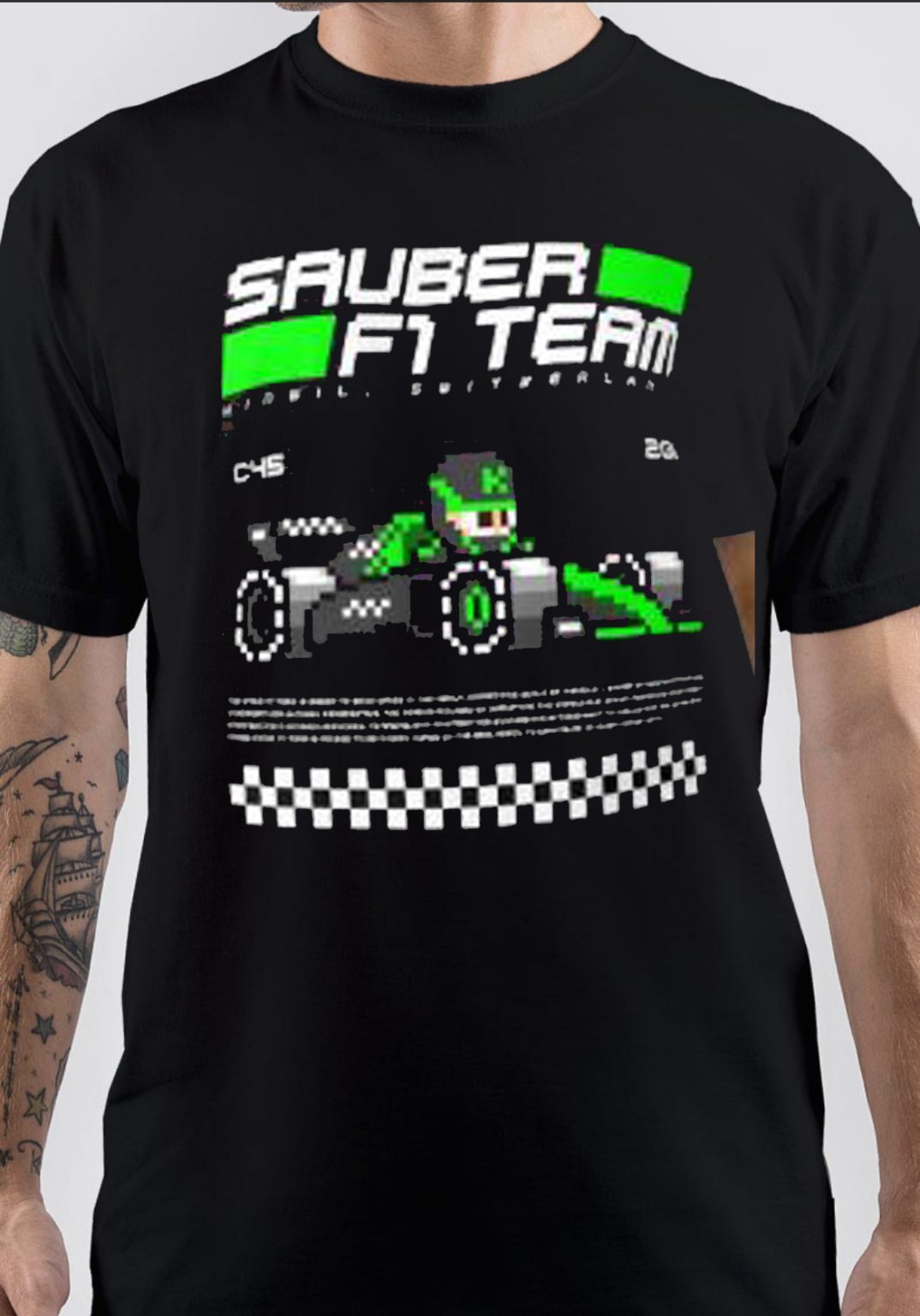Stake Kick Sauber F1 Team Essential T-Shirt | Swag Shirts